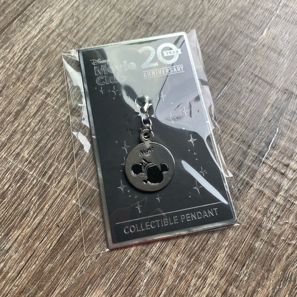 Disney | Jewelry | Disney Movie Club Silver Charm Pendant Featuring ...